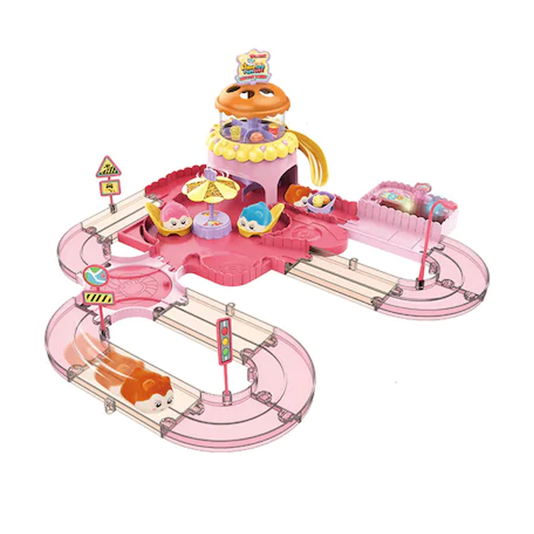 Oyuncak Hamster Restaurant Set Girl-7141